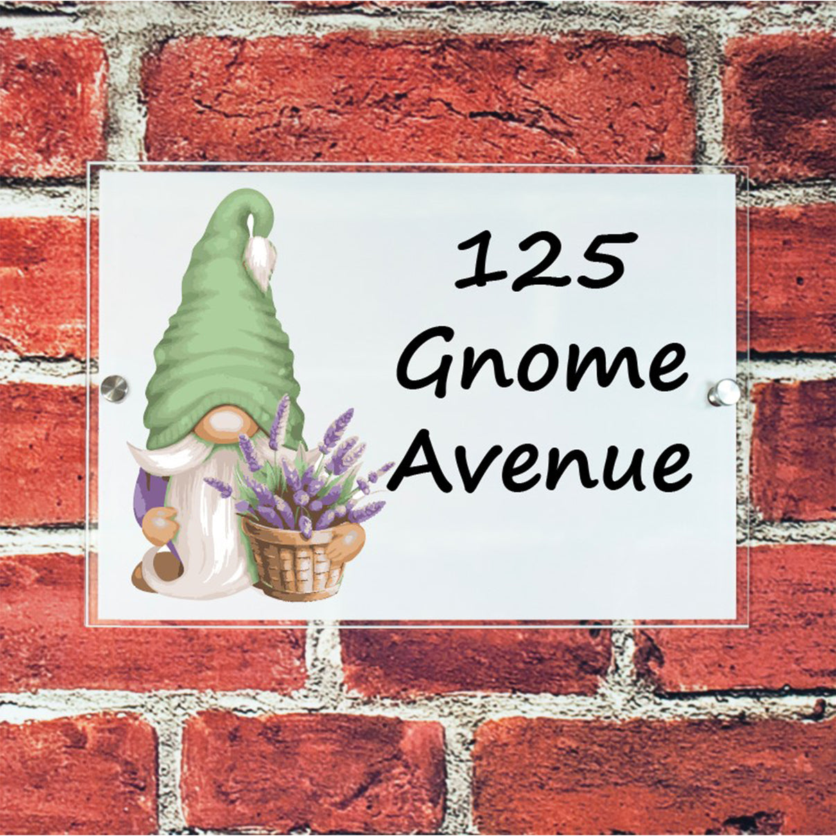 Acrylic House Sign LAVENDER – Funky Dummy